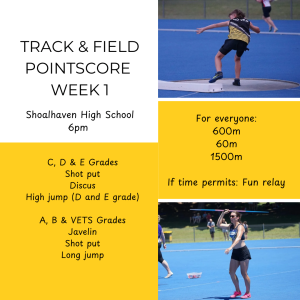 Track and Field Competition - Nowra Athletics Club.